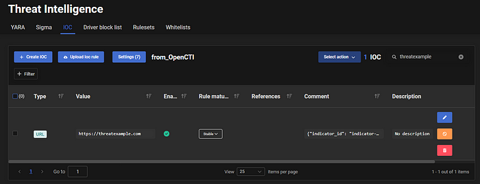 Enrich CTI data with OpenCTI and HarfangLab connector | Filigran Blog
