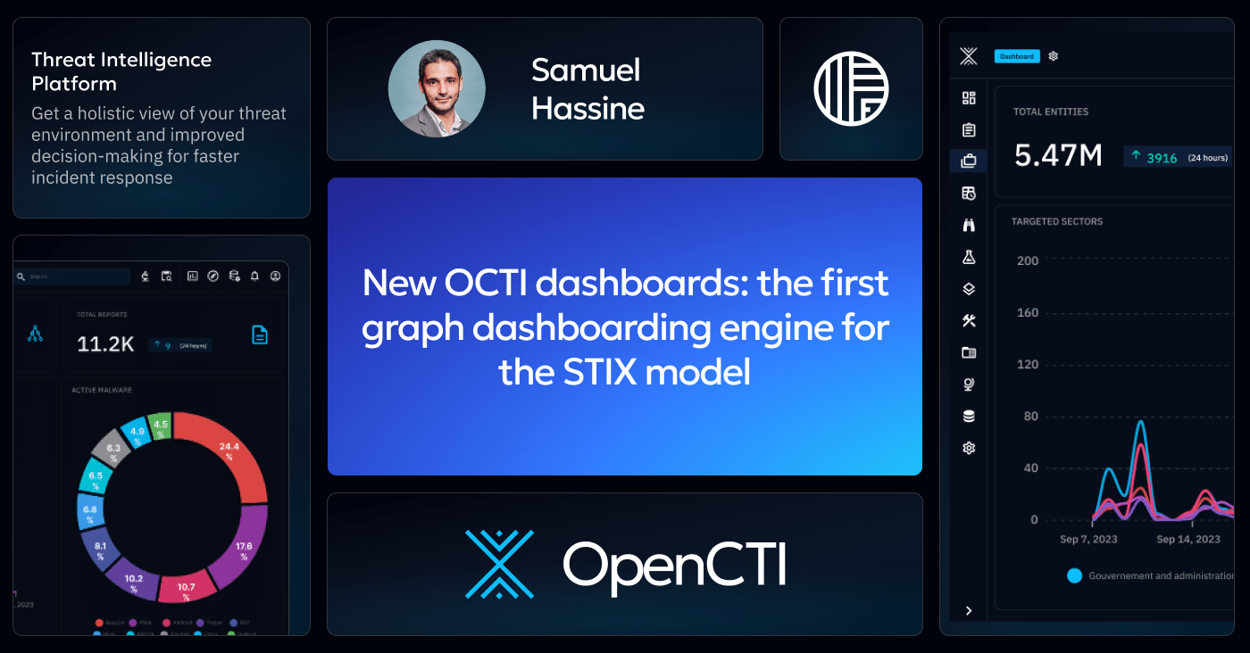 New OCTI dashboards: the first graph dashboarding engine for the STIX ...
