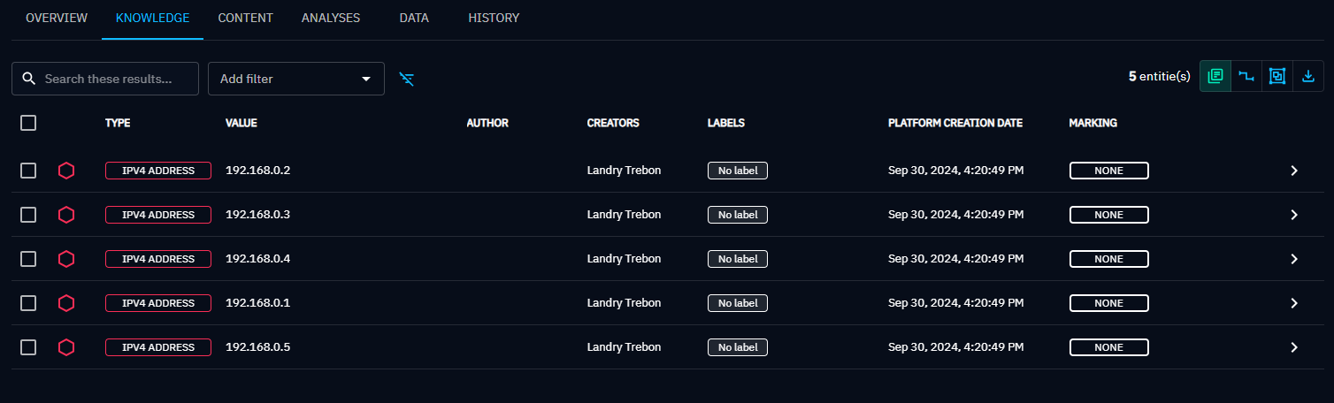 Introducing bulk creation of relationships, entities and observables in OpenCTI | Filigran Blog